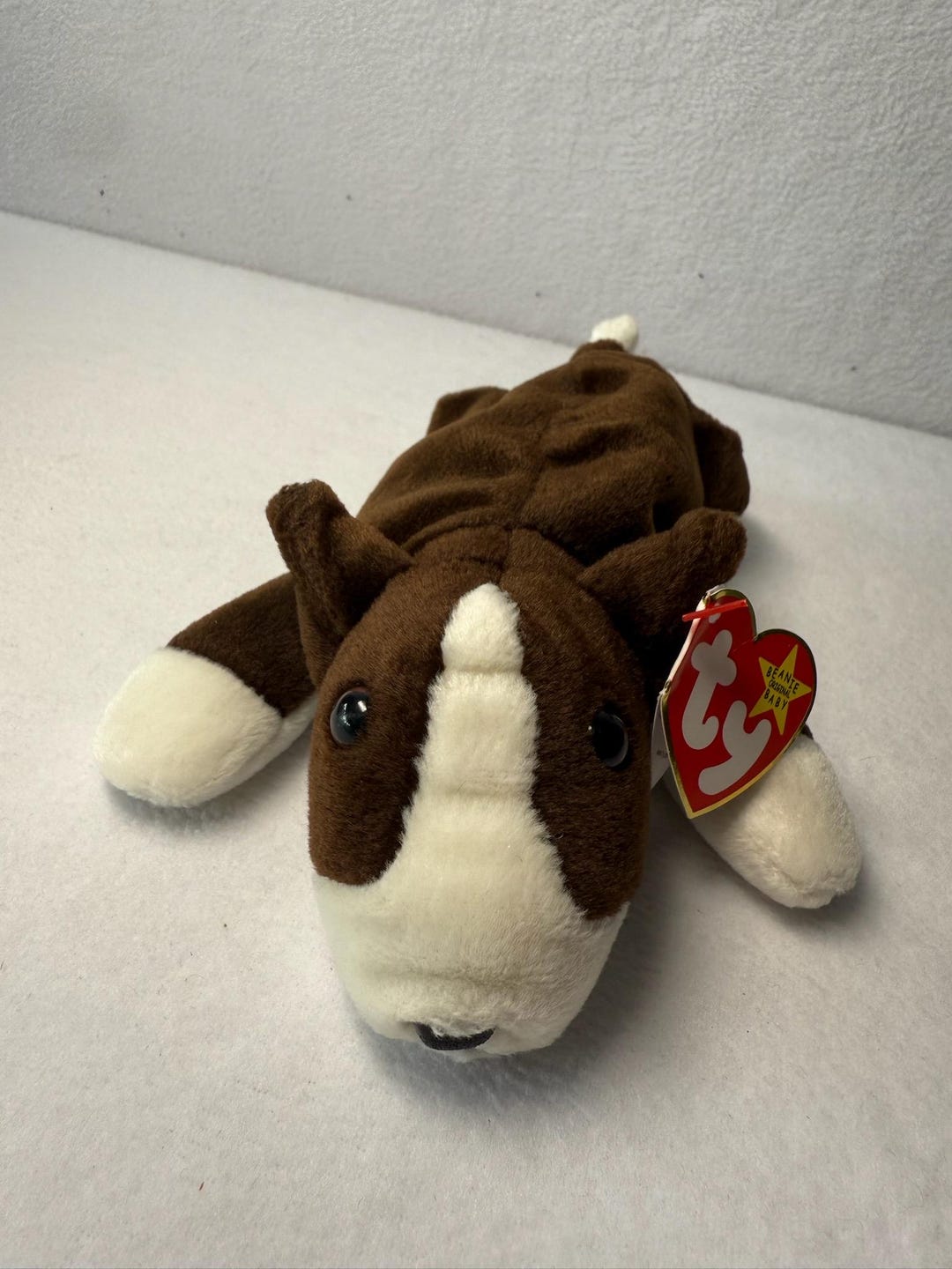Ty Beanie Baby Bruno the Dog - Mint With Tags - Rare 1997 Vintage Plush ...