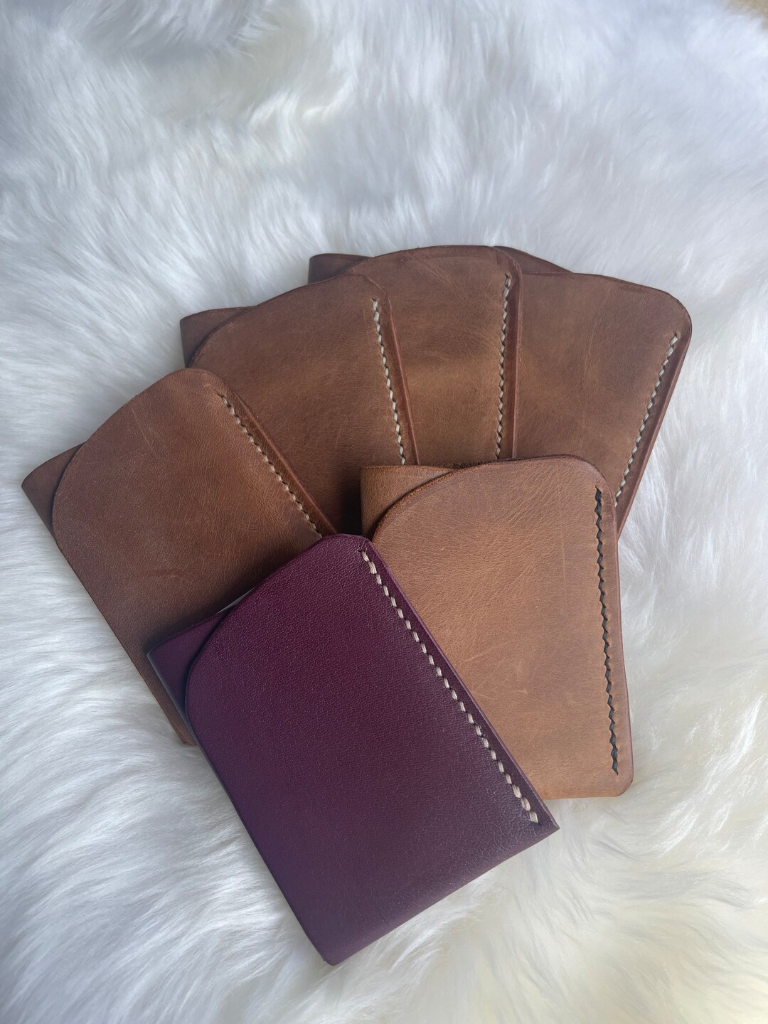 Folded Minimalist Card Wallet, Card Wallet, Minimalist, Gift for Him ...