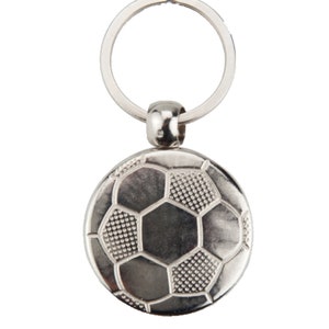Photo Key-chain - Sports, Soccer Back Metal Keychain - Great Gift for ...