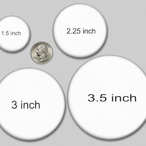 Custom Pinback Button in Multiple Sizes, Great for Photos or Designs ...