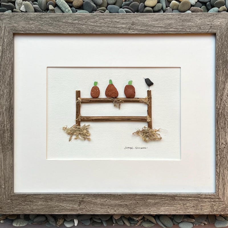 Halloween Pebble Art - Etsy