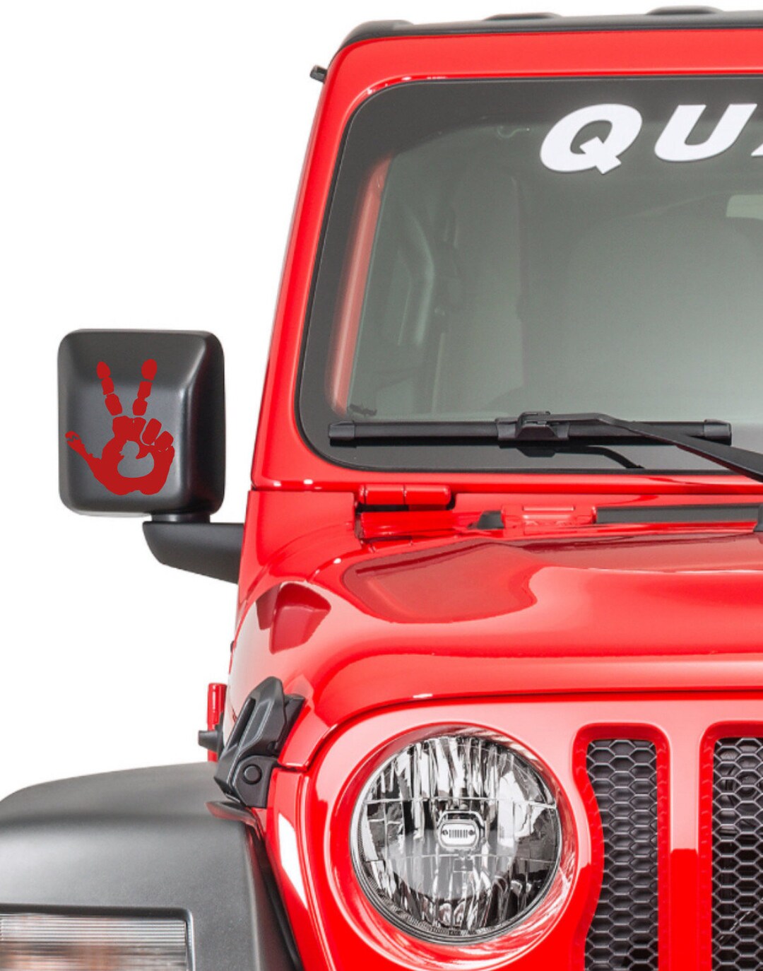 Jeep Wrangler Window Decal. Jeep Wave - Etsy