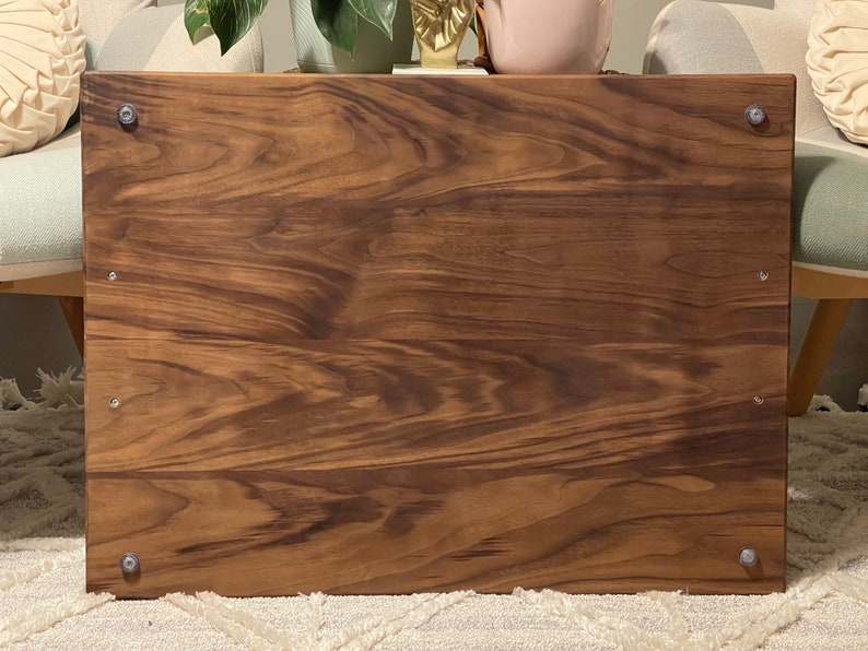 Custom Walnut Stove Top Cover: Personalized Serving Board, Kitchen ...