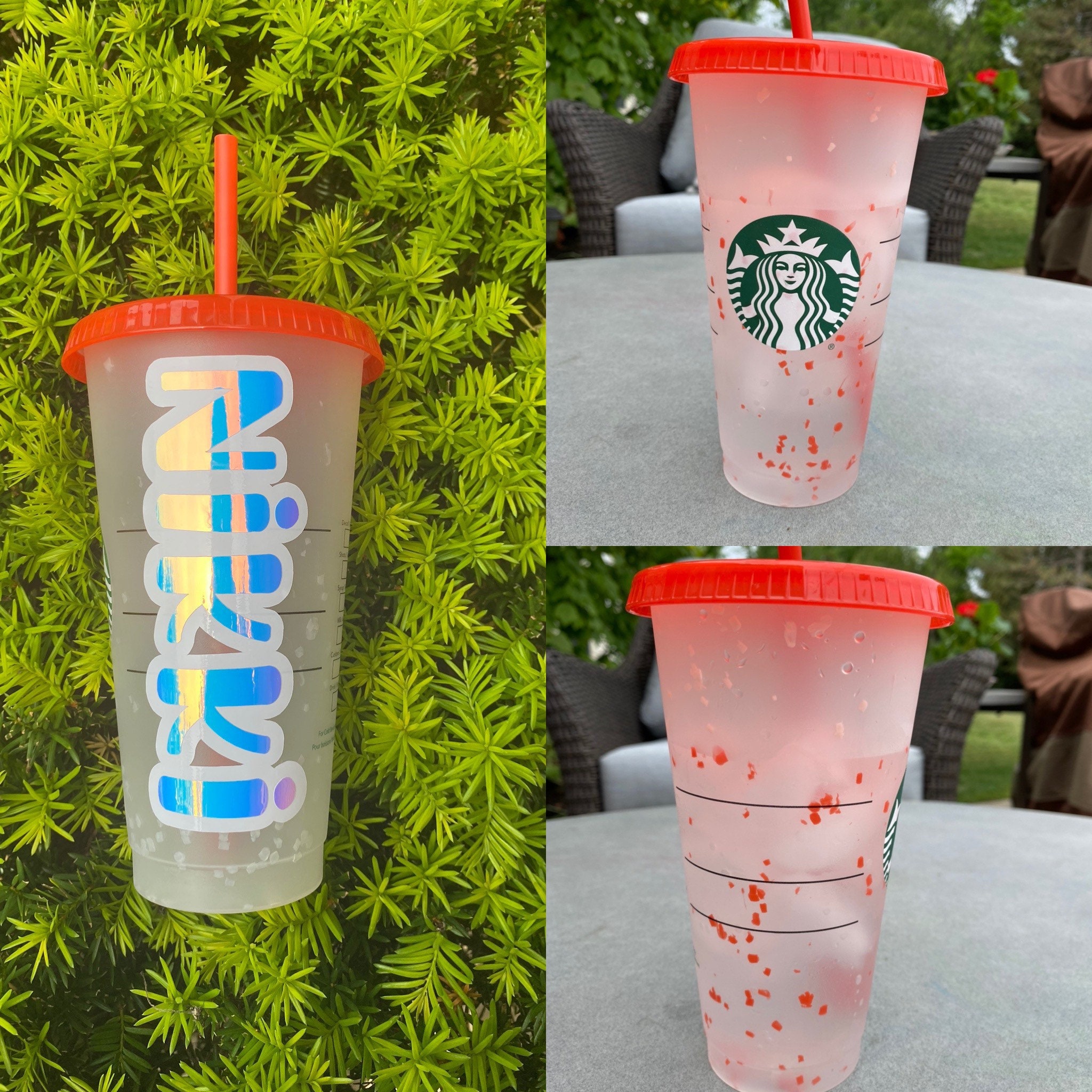 Starbucks Cold Cup Starbucks Tumbler Starbucks Cup - Etsy