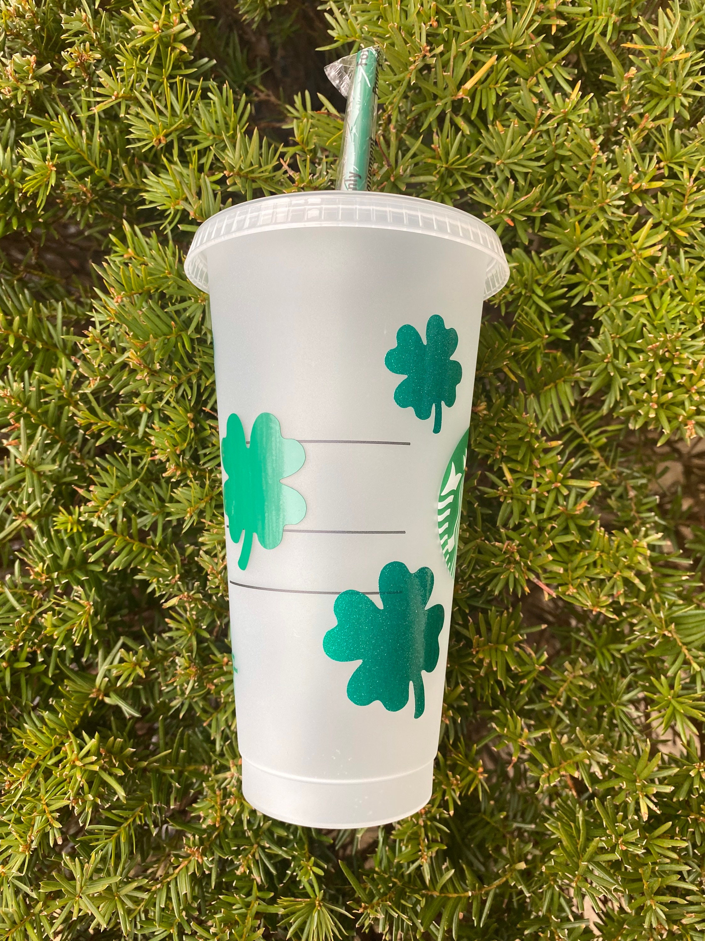St. Patricks Day Inspired Starbucks Cold Cup Starbucks Cup - Etsy