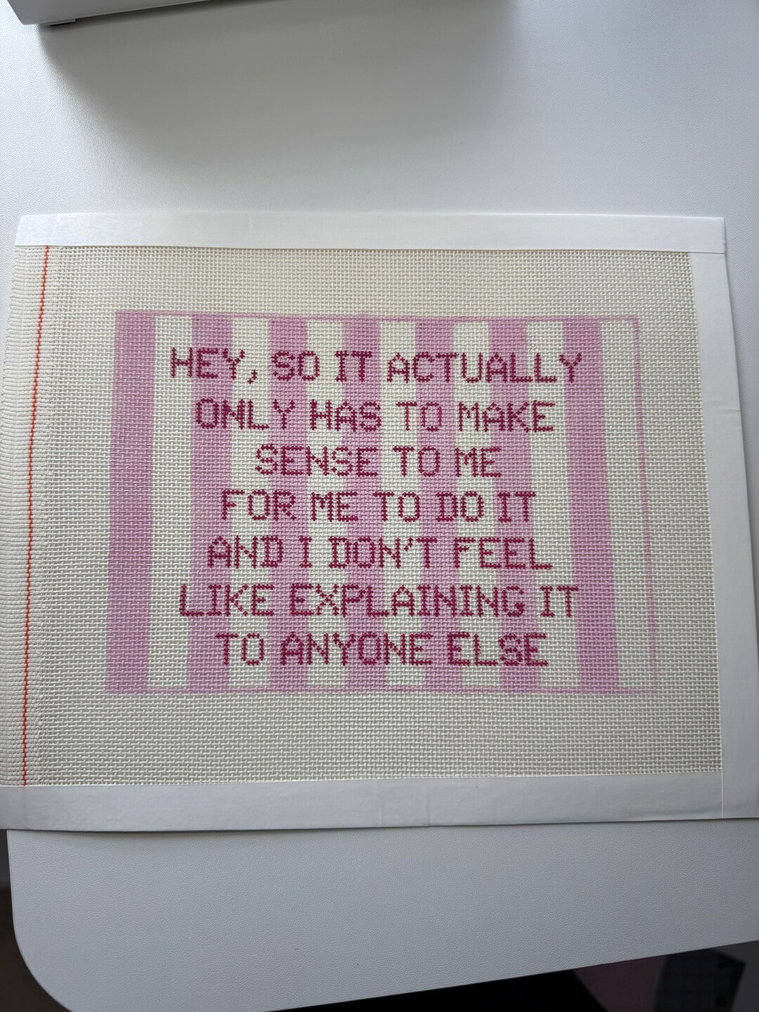 365 Buttons Funny Needlepoint Canvas - Etsy