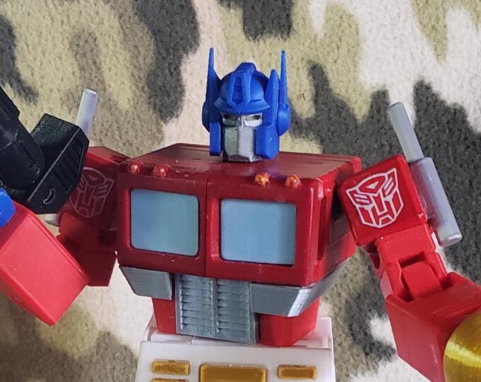 Optimus Prime Toon Version Fan Made G1 Transformers Articulated 3d ...