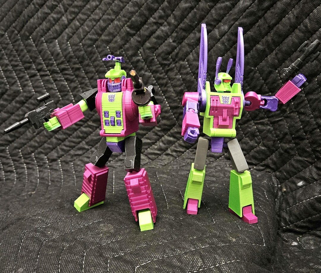 BUGBROS 2 [custom KICKBCK & BOMBSHELL] Fan Made G1 Transformers ...