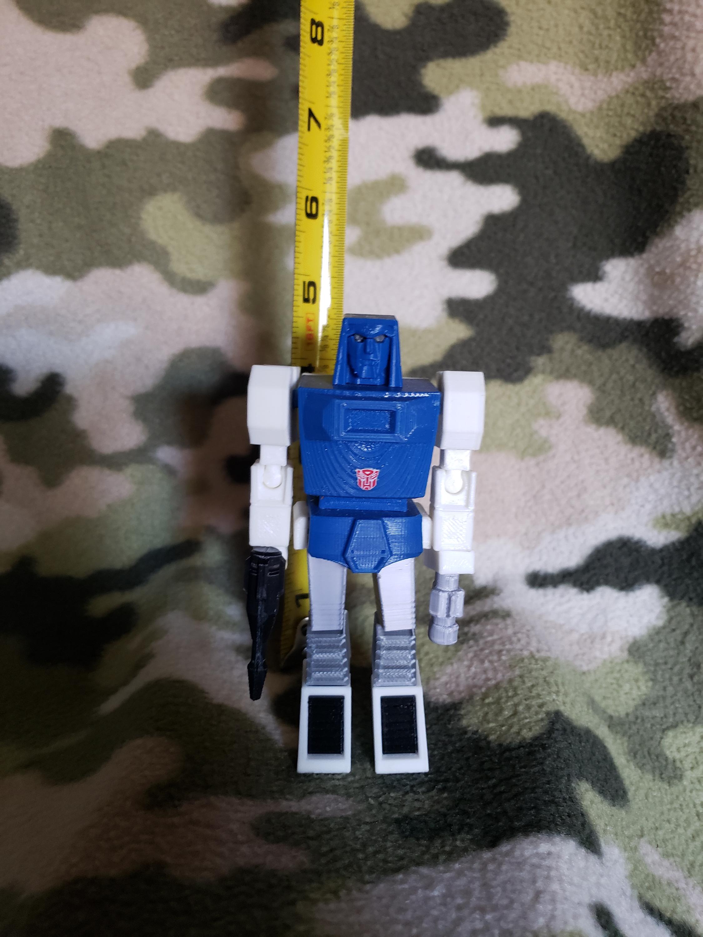 Tailgate Fan Made G1 Transformers Articulated 3d Printed Action Figure ...