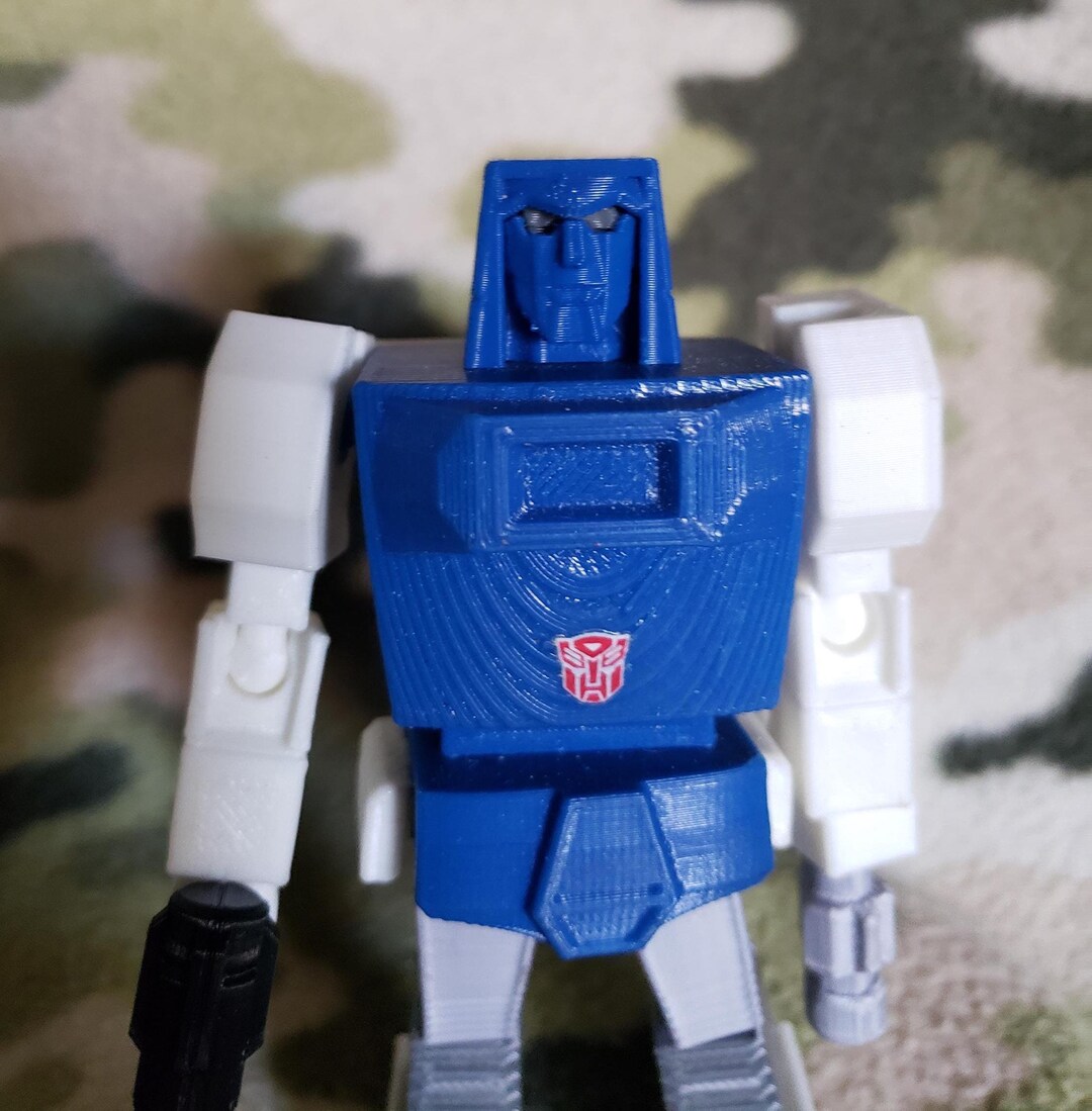 Tailgate Fan Made G1 Transformers Articulated 3d Printed Action Figure ...