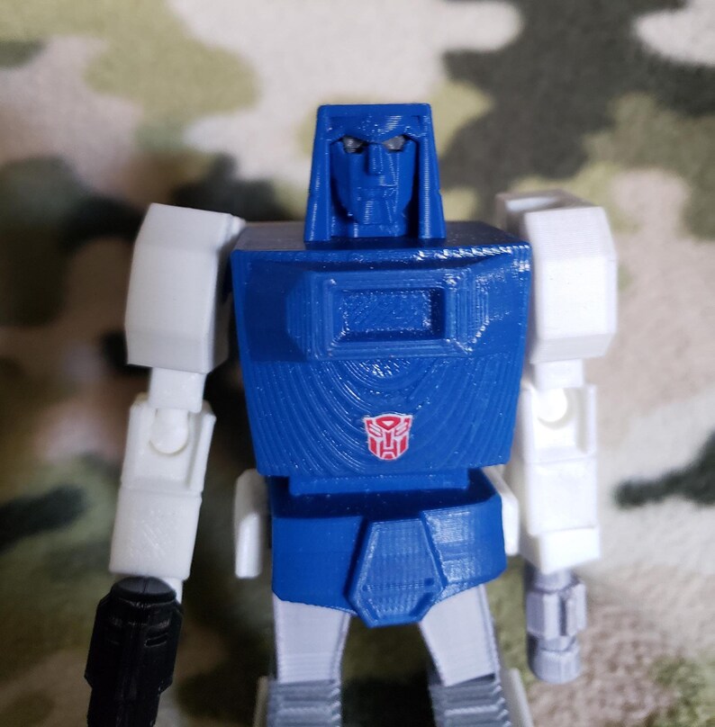 Tailgate Fan Made G1 Transformers Articulated 3d Printed Action Figure ...