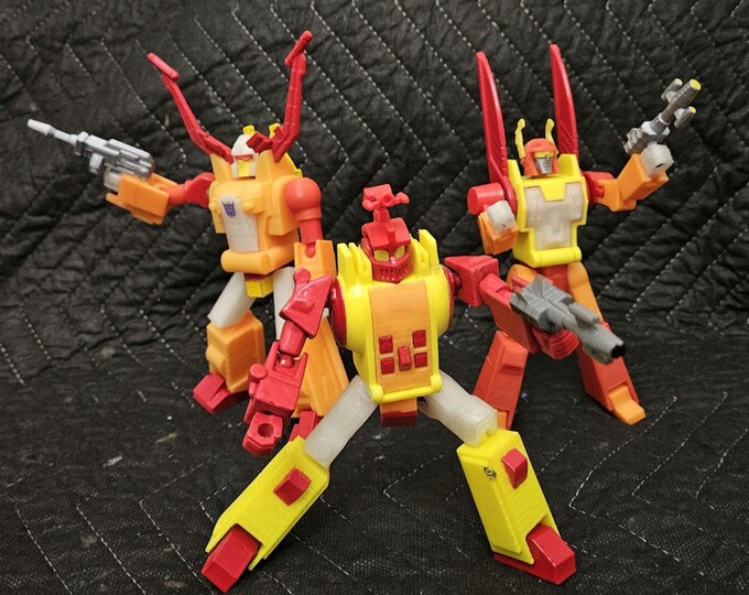 THE BUGPACK 1 [custom G2 Edition] Fan Made G1 Transformers Articulated ...