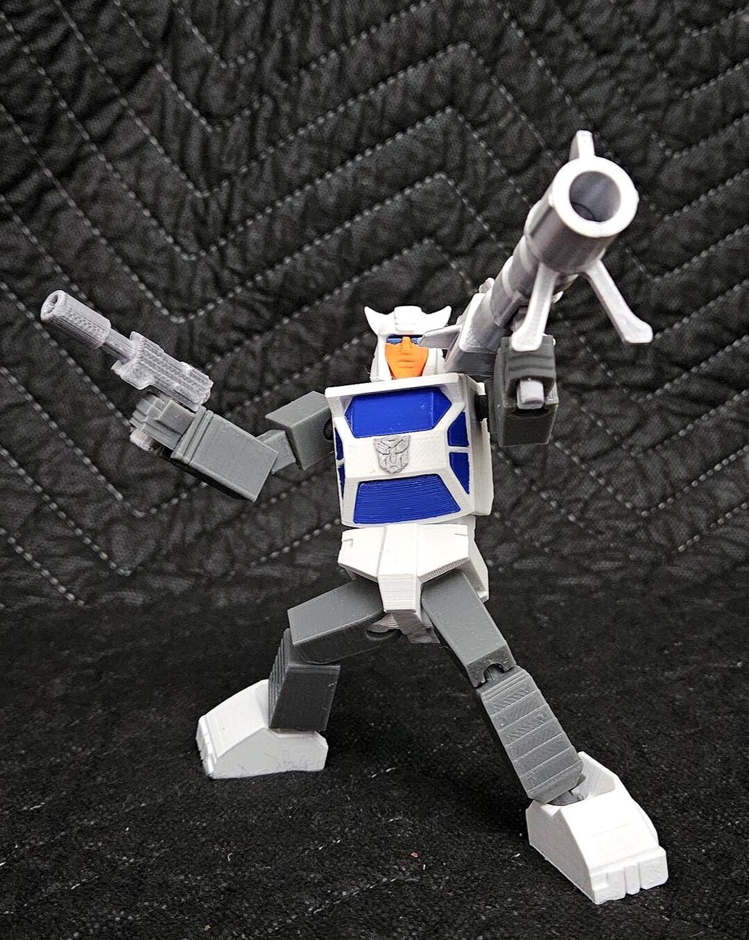 HUBCAP [custom] Fan Made G1 Transformers Articulated 3d Printed Action ...