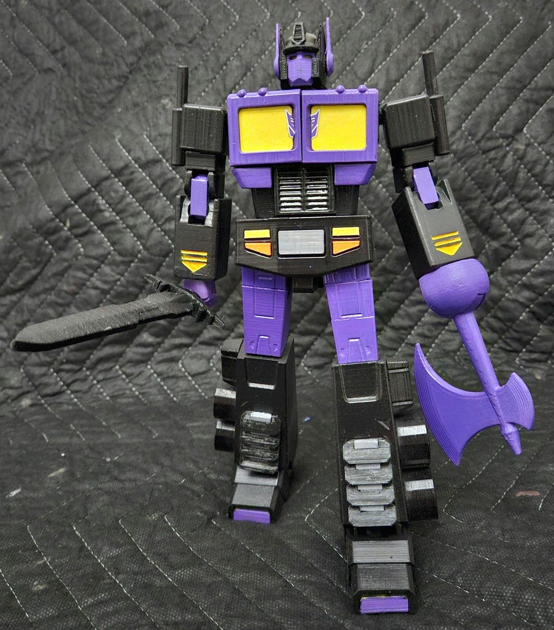 NEMESIS PRIME 2 [custom] Fan Made G1 Transformers Articulated 3d ...