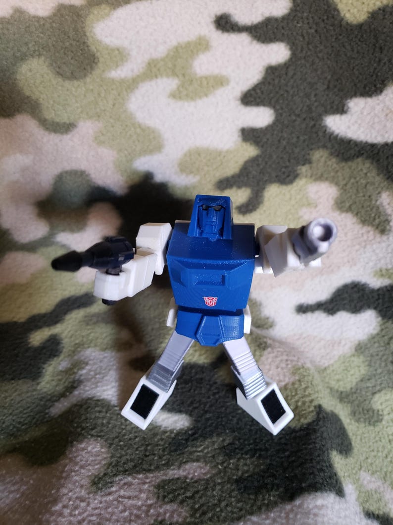 Tailgate Fan Made G1 Transformers Articulated 3d Printed Action Figure ...