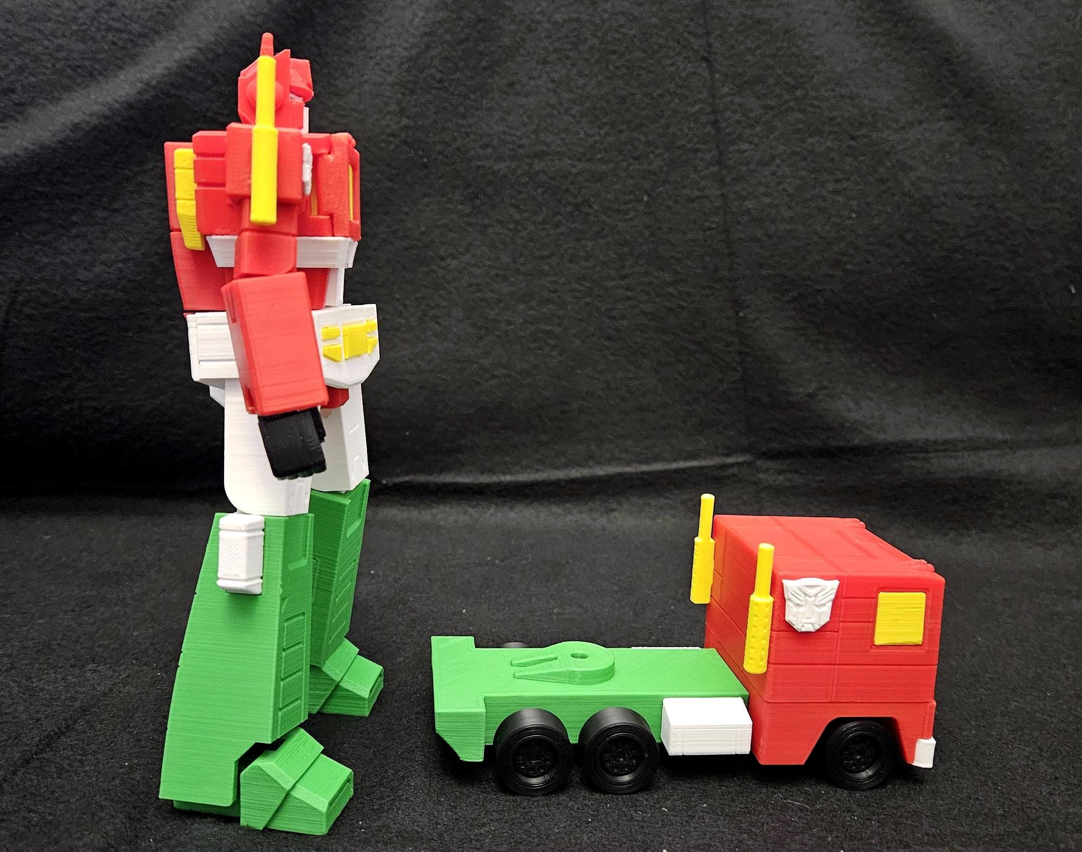 SANTA PRIME – Fan-made Transformers Collectible 3D Printed - Etsy