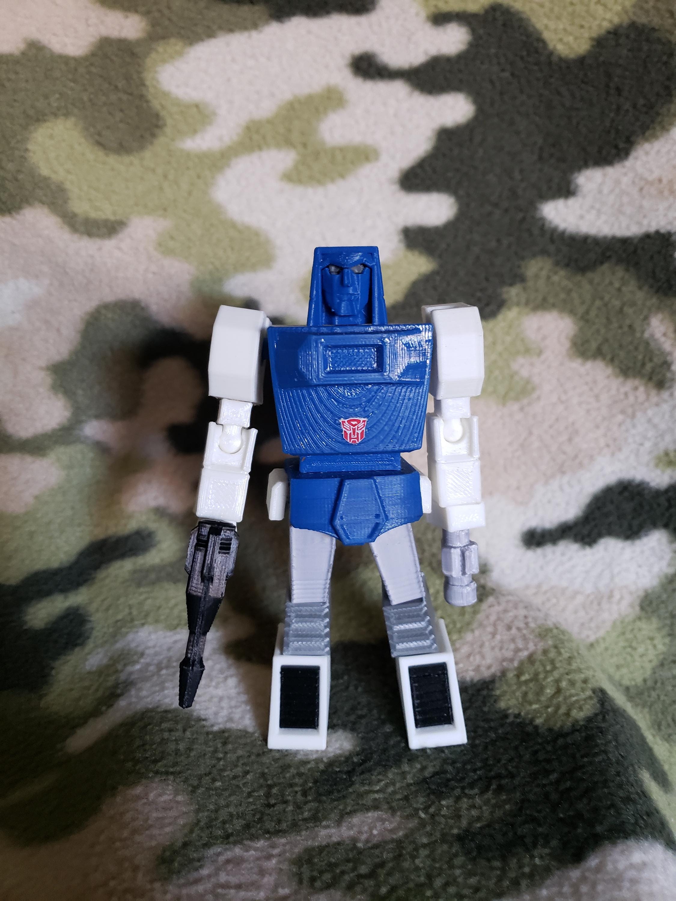 Tailgate Fan Made G1 Transformers Articulated 3d Printed Action Figure ...