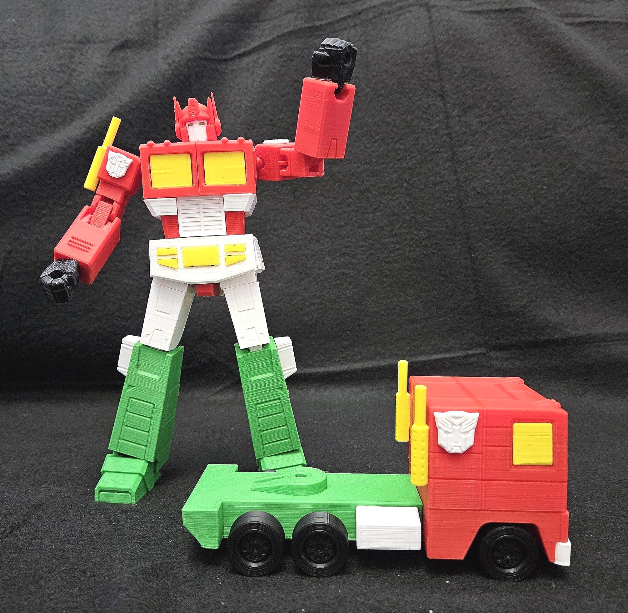 SANTA PRIME – Fan-made Transformers Collectible 3D Printed - Etsy