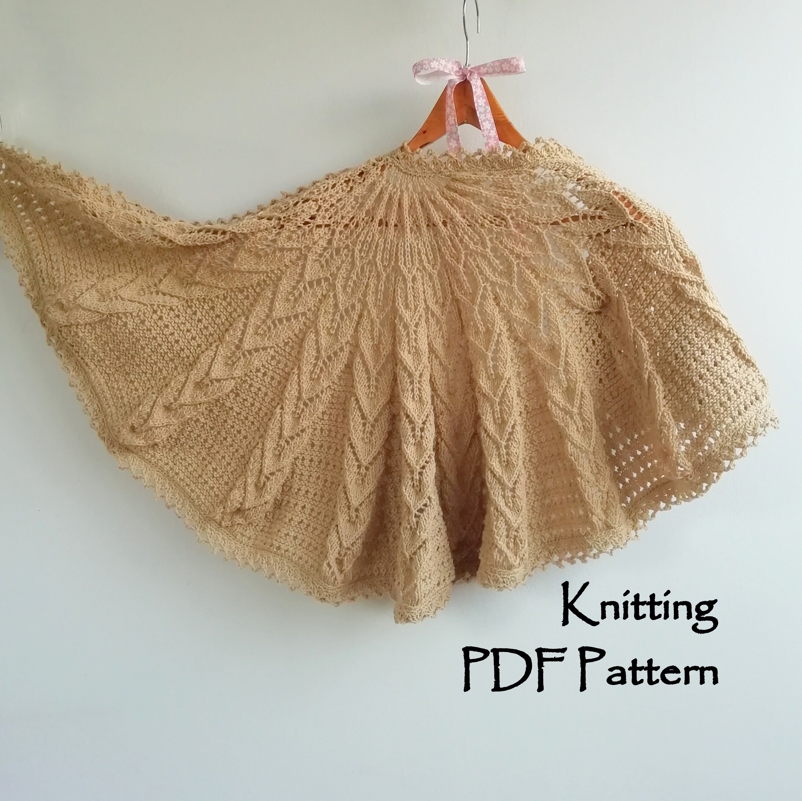 Knitting cape pattern knit wrap patterns shoulder wrap cape | Etsy