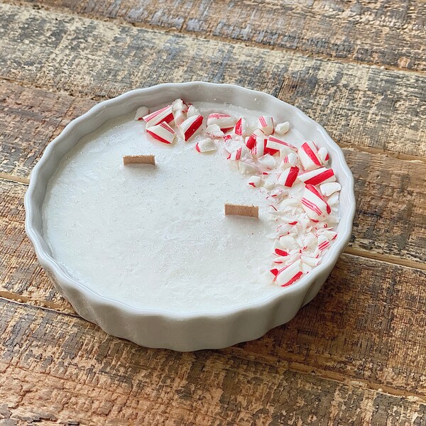 Candy Cane Candle - Etsy