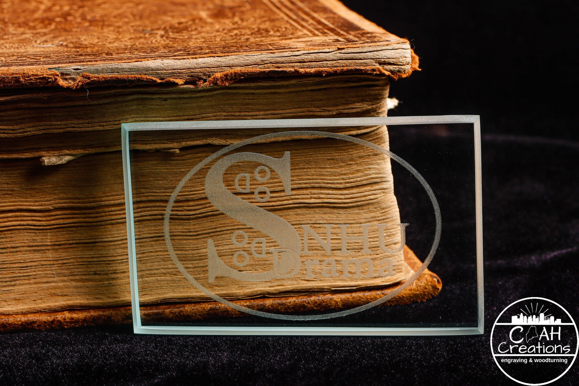 Personalized Glass Paperweight Engraved Glass Paperweight | Etsy