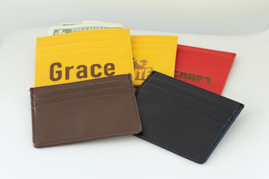 Personalized Kids Wallet | Wallet With Kids Names on It | Inexpensive ...