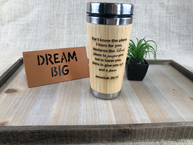 Bible Verse Travel Mug Pastor Appreciation Travel Mug - Etsy
