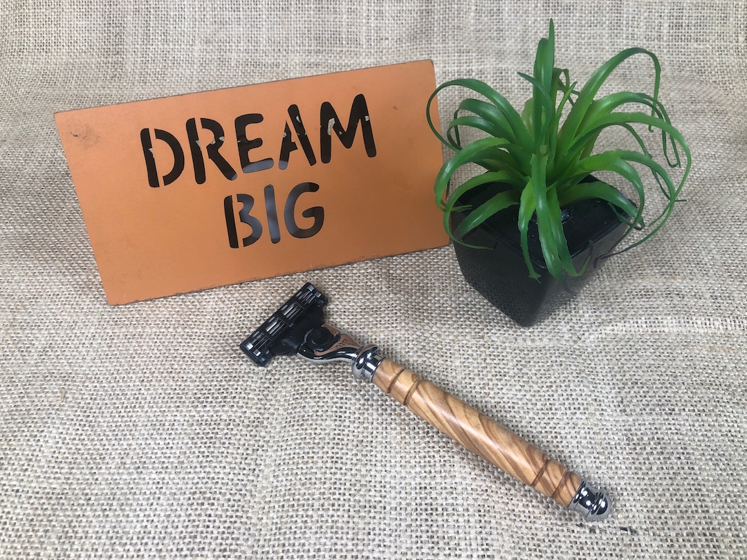 Mach 3 Custom Turned Wood Razor | Hand Turned in the USA Razor in ...