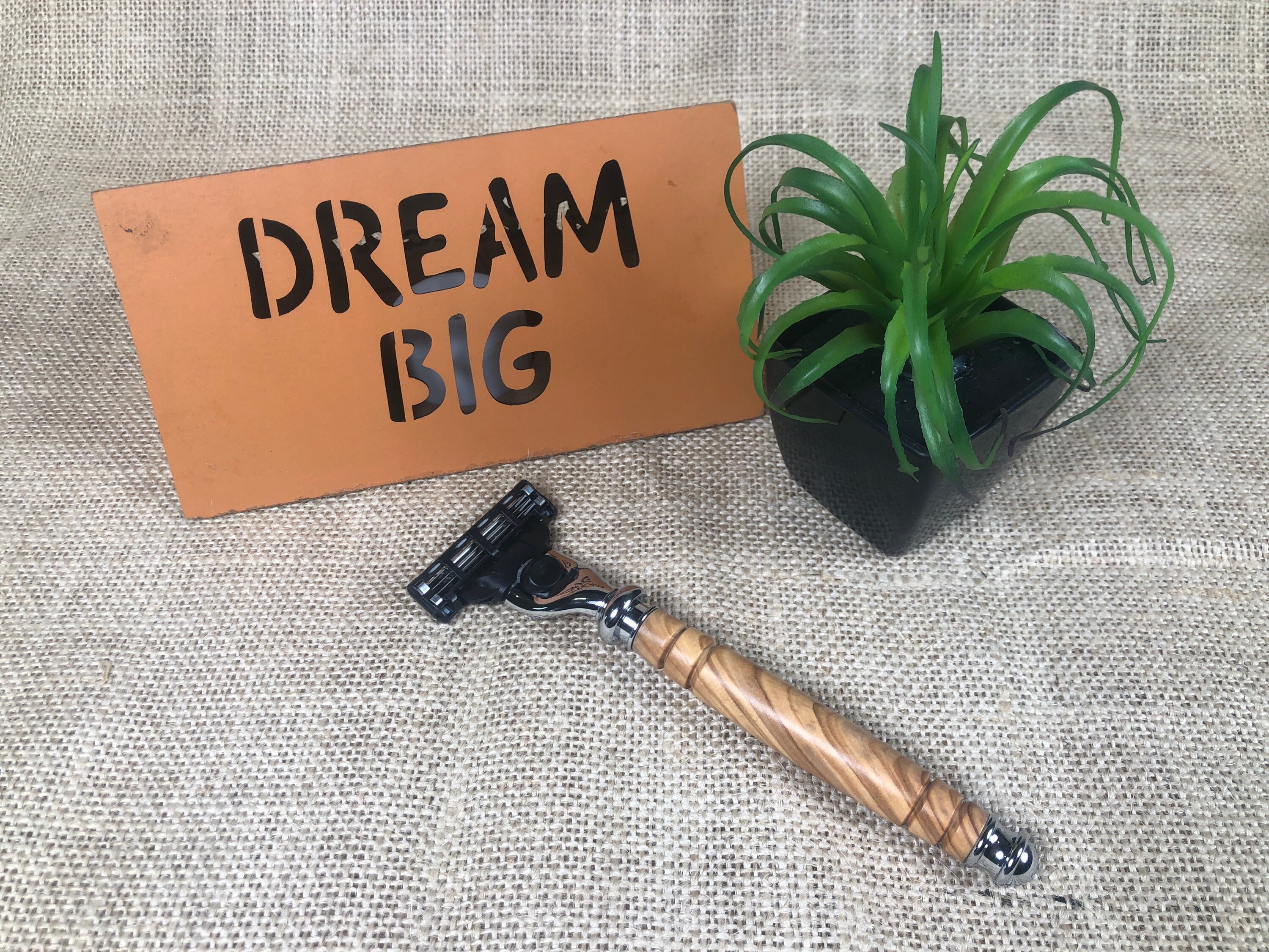 Mach 3 Custom Turned Wood Razor | Hand Turned in the USA Razor in ...