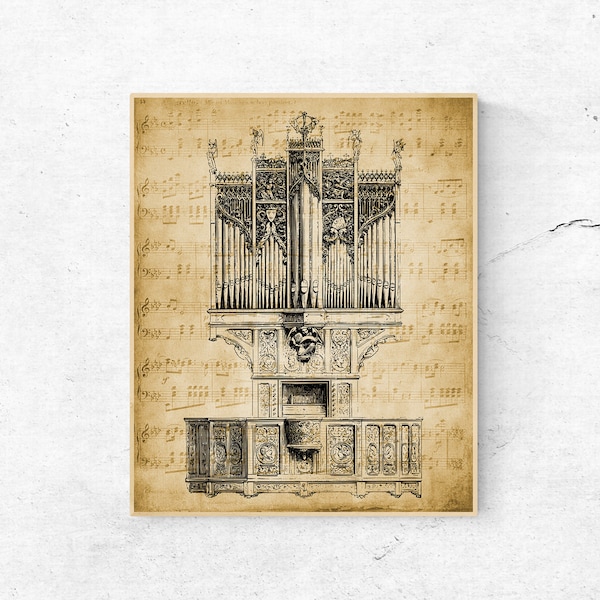 Pipe Organ Art - Etsy