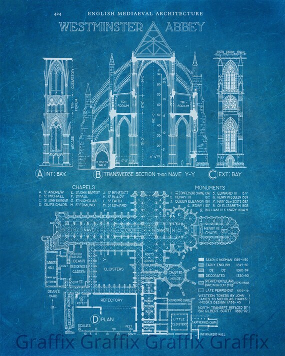 Westminster Abbey Plan