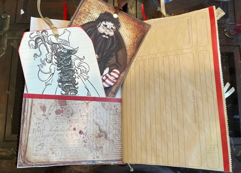 Pinocchio Junk Journal - Etsy