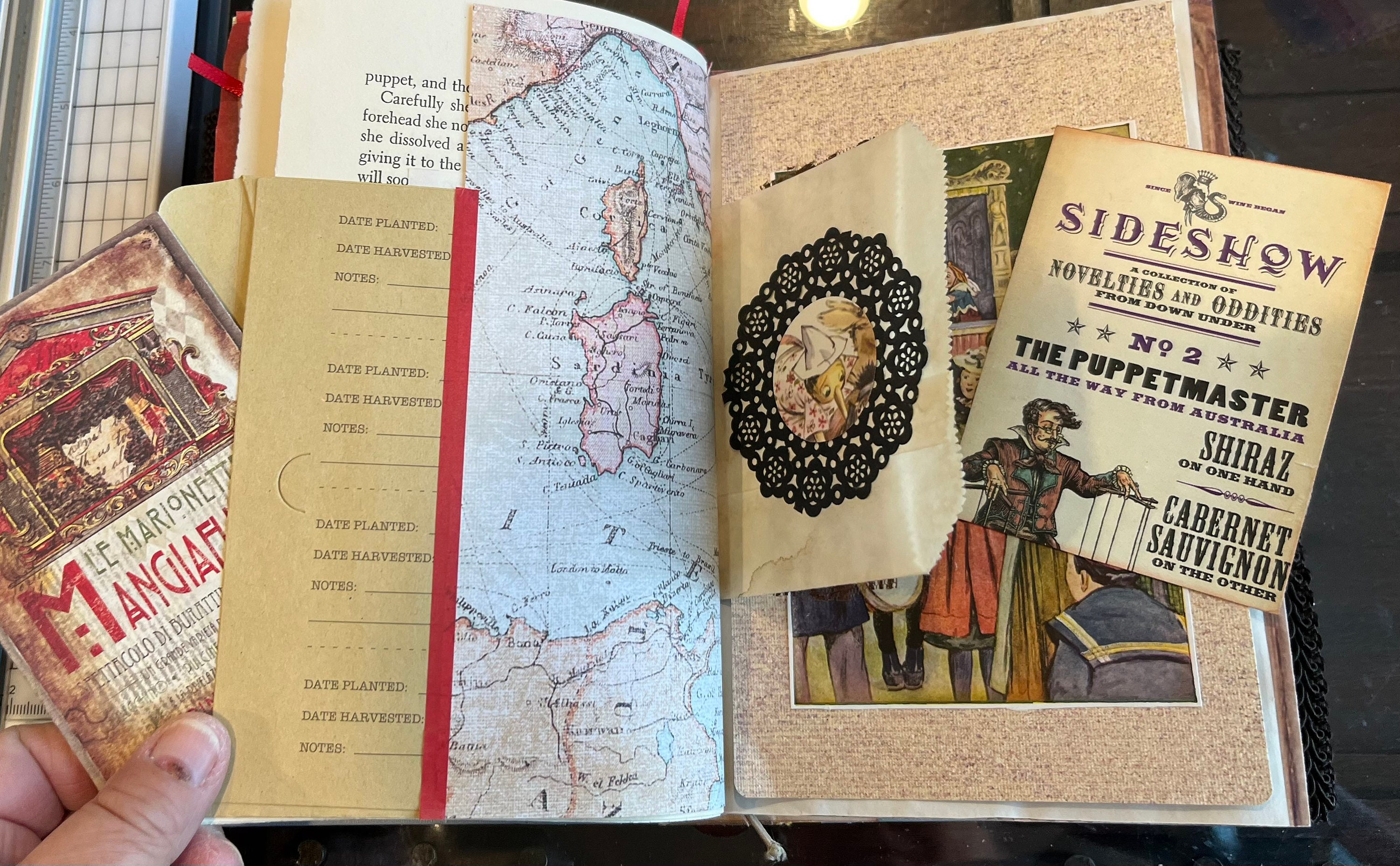 Pinocchio Junk Journal - Etsy