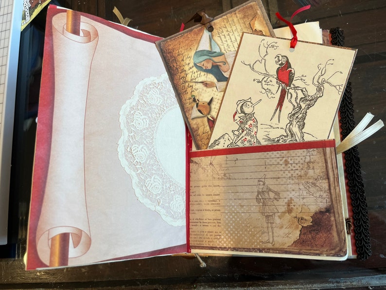 Pinocchio Junk Journal - Etsy