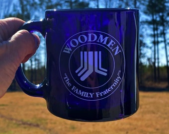 Cobalt Coffee Mug - Etsy