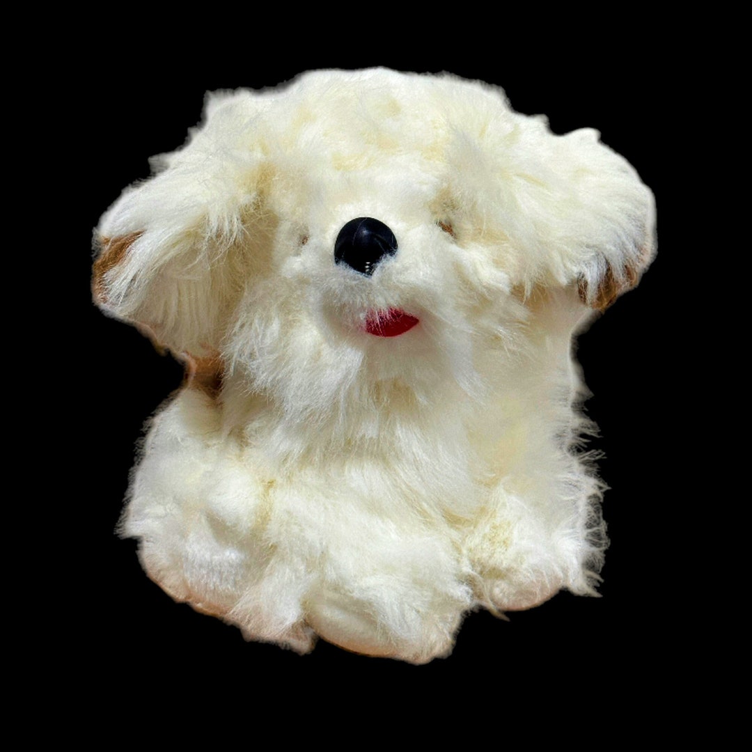 Vintage 1989 Shilla Old English Sheepdog Realistic Dog 14" Stuffed ...