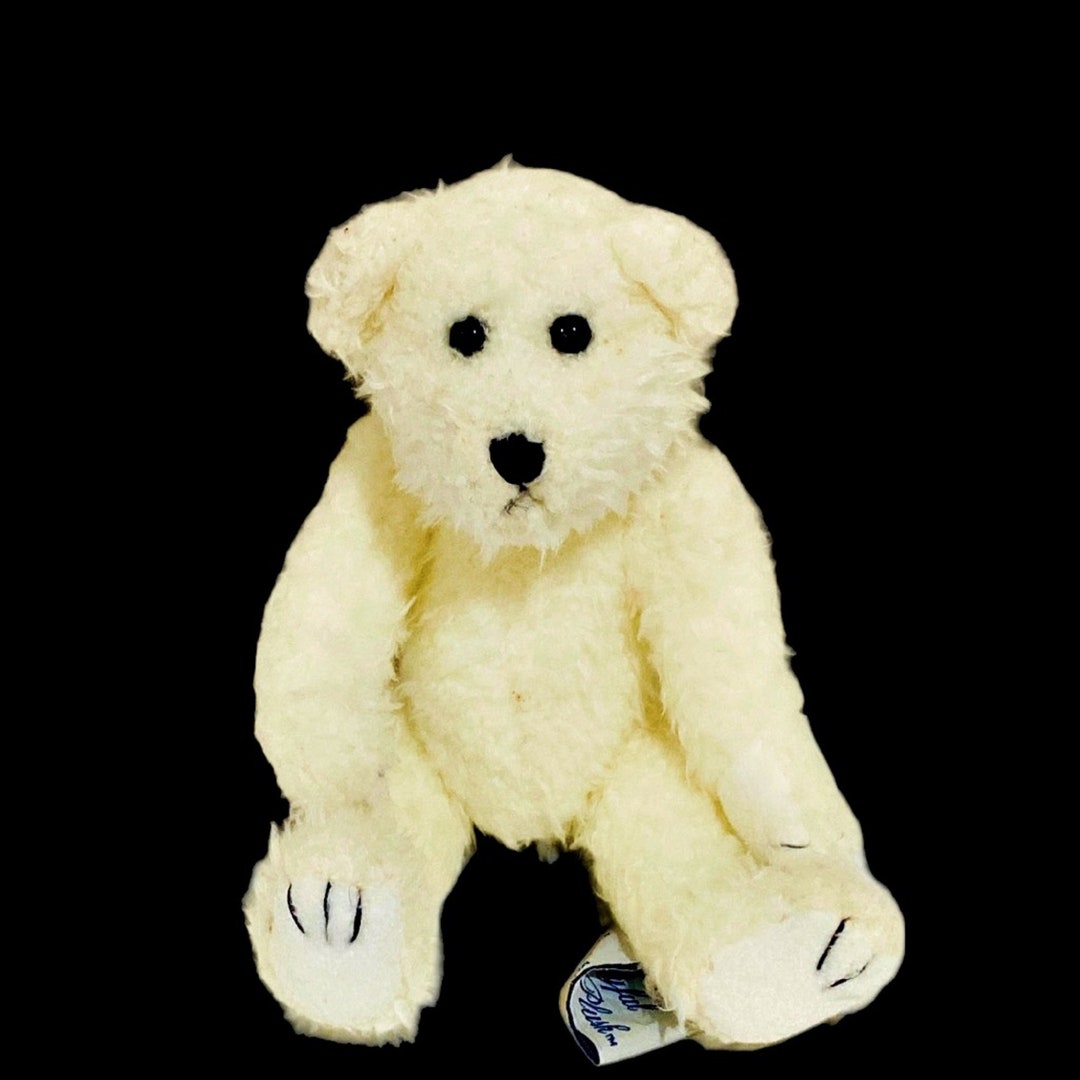 Chrisha Playful Plush 8 White Teddy Bear Stuffed Animal Soft Toy ...