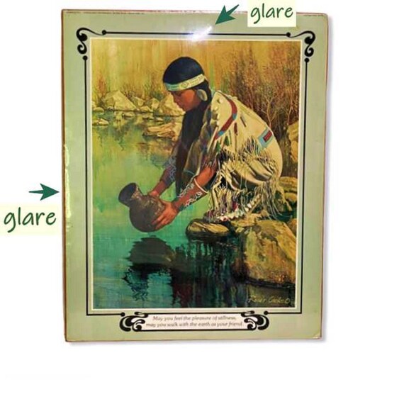 Vintage 1979 Sidekick Print by Artist Roger Cooke Native | Etsy