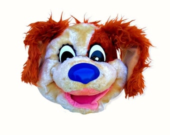 Dog Head Hand Puppet - Etsy