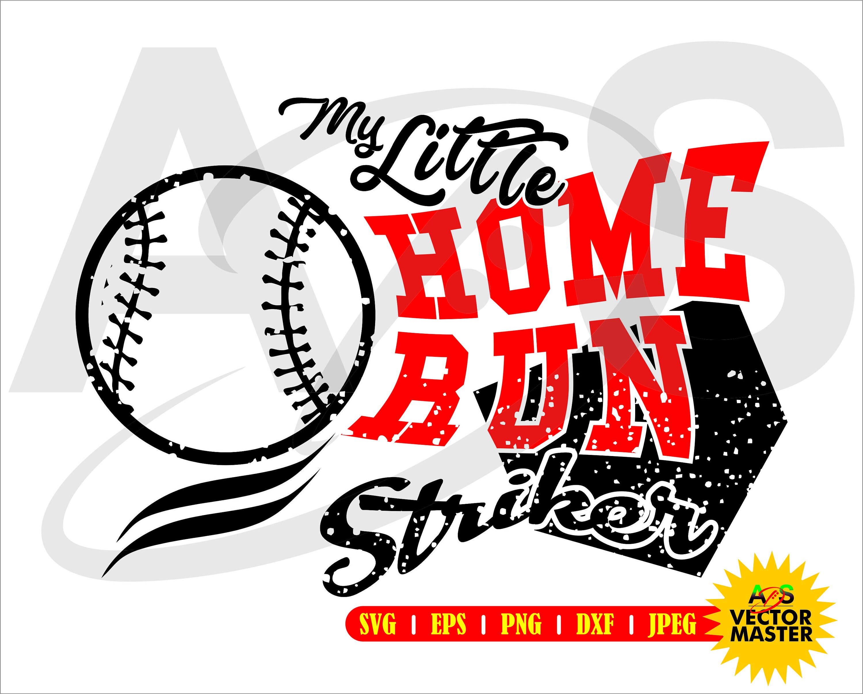 Home Run Striker Baseball Svg Home Run Svg High Quality Cut - Etsy
