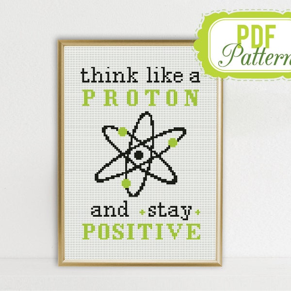 Science Cross Stitch - Etsy