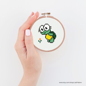 Mini Cute Turtle Cross Stitch Patterns, Contemporary Sea Turtle ...