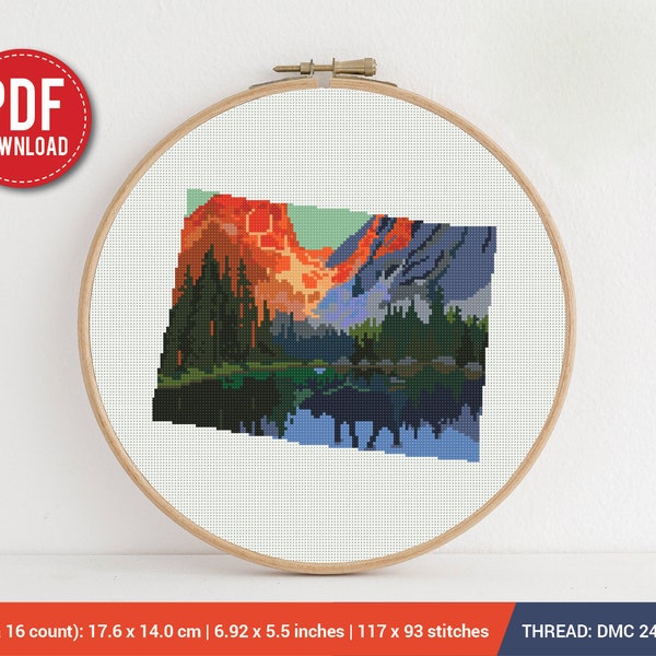 Colorado Cross Stitch - Etsy