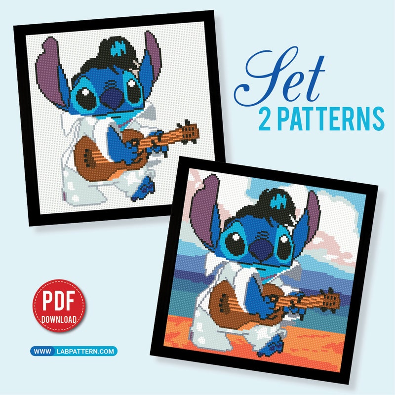 Elvis Cross Stitch - Etsy