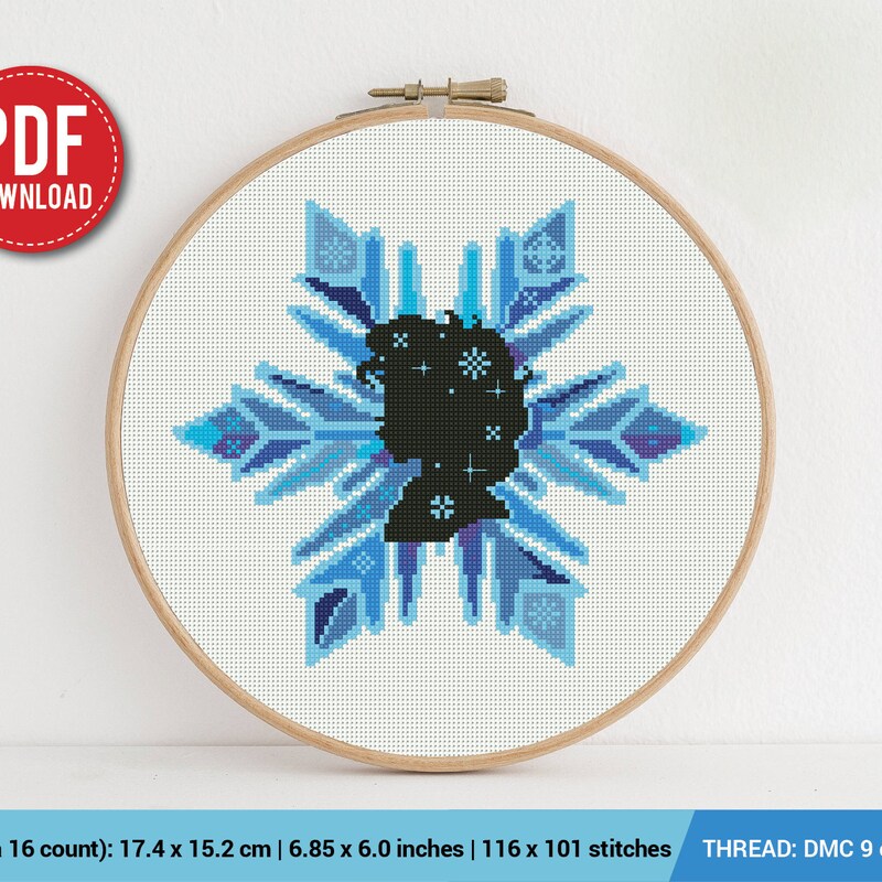 Frozen Embroidery - Etsy