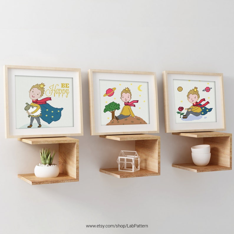 The Little Prince Cross Stitch Pattern | Embroidery Pattern | Instant ...