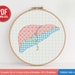 Human Body Liver Cross Stitch Pattern Blackwork | Embroidery Pattern ...