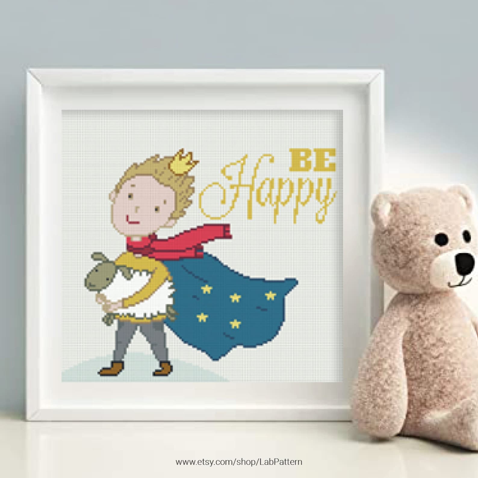The Little Prince Cross Stitch Pattern Embroidery Pattern Instant ...