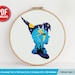 Peter Pan Cross Stitch Pattern | Embroidery Pattern | Instant Download ...