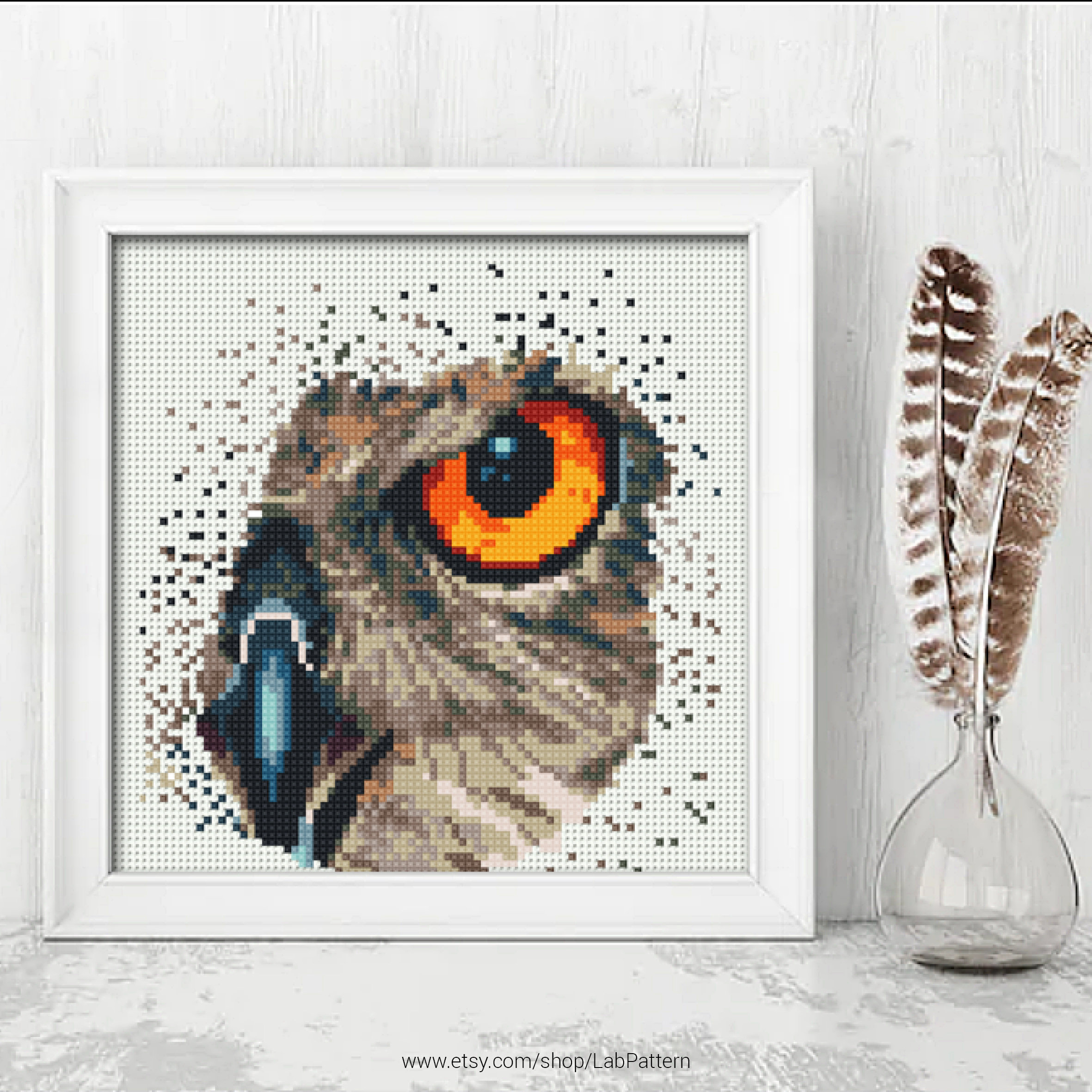Owl Cross Stitch Pattern Embroidery Pattern Instant - Etsy